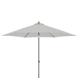 Doppler Sonnenschirm MyZone Push up 300 Anthrazit/Hellgrau