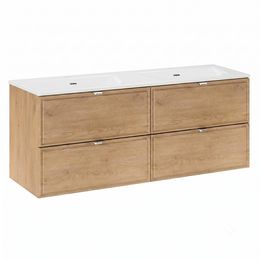 DOPPELWASCHTISCH 121cm Elias Holz
