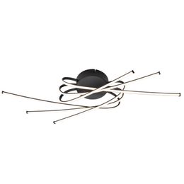 LED-Deckenleuchte Stral Schwarz max. 40 Watt Deckenlampe