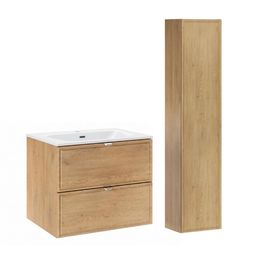 BADM&Ouml;BEL 61cm Elias 2er-Set Holz