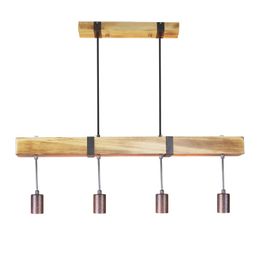 PENDELLEUCHTE Claudia 4-flammig 80/6/6 cm