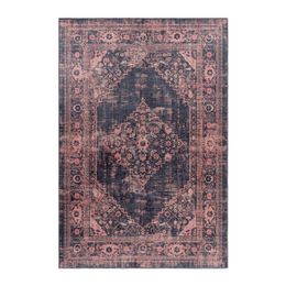 Novel Flachwebeteppich Fiesta Rot/Schwarz ca. 80x150cm
