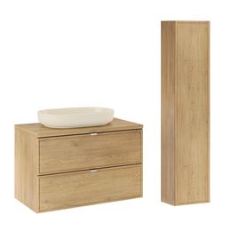 BADM&Ouml;BEL 80cm Elias 2er-Set Holz