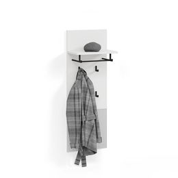 WANDGARDEROBE Aterno Wei&szlig; 43 x 120 cm