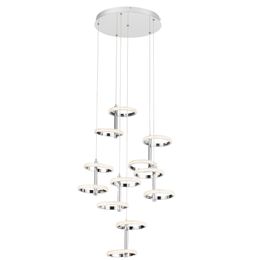 LED-H&auml;ngeleuchte Rong Chromfarben max. 40 Watt