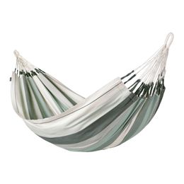 La Siesta H&auml;ngematte Classic Single Hammock Wei&szlig;/Olivgr&uuml;n