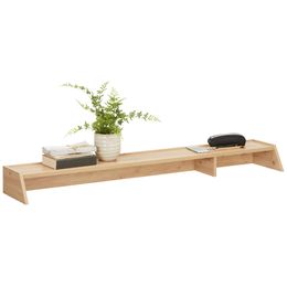 Schreibtischaufsatz in Eichefarben
