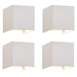 WANDLEUCHTE Maria 4er-Set Wandlampe