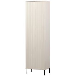 Garderobenschrank Gravure Grau B: 60 cm