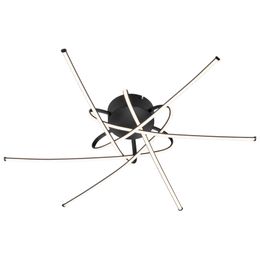 LED-Deckenleuchte Stral Schwarz max. 40 Watt Deckenlampe