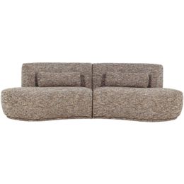 Bigsofa Batavier Hellbraun B: 254cm