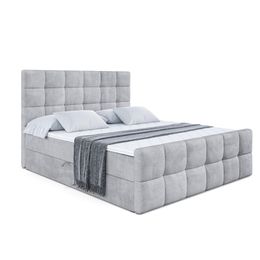 BOXBETT BRUGO-Z - 120 x 200 - H4 - Hellgrau