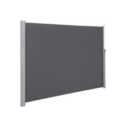 Seitenmarkise rollbar Anthrazit ca. 400x180cm