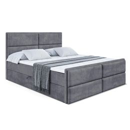 BOXBETT AURA-Z - 120 x 200 - H3 - Dunkelgrau