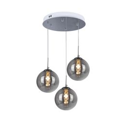 PENDELLEUCHTE Energie 3-flammig 30/30/150 cm