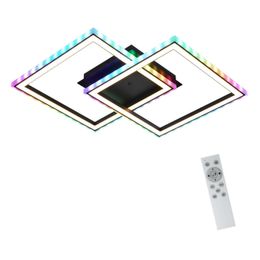 LED-DECKENLEUCHTE Luzadder 44.5/44.5/7cm Deckenlampe