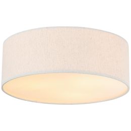 Novel Deckenleuchte Annabell Wei&szlig;/Naturfarben max. 3x25 W Deckenlampe