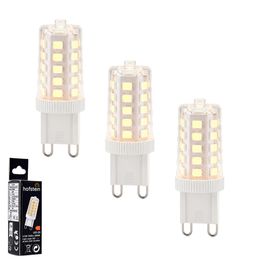 hofstein LED G9 3er Set 3,5 Watt 3000 Kelvin 350 Lumen