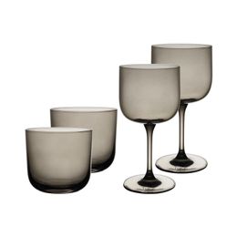 like. by Villeroy & Boch Wein- und Wassergl&auml;ser Like Glass 4er Set
