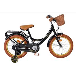 VOLARE Kinderfahrrad Ashley 16 Zoll, schwarz