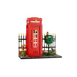 Reobrix 66609 Telefonzelle Klemmbausteine Retro Modell 1707 Teile