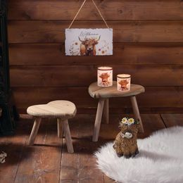 Hocker "Herz", 2er Set