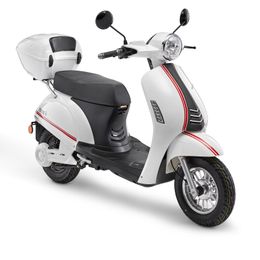 Luxxon E3000 E-Roller 45 km/h wei&szlig;