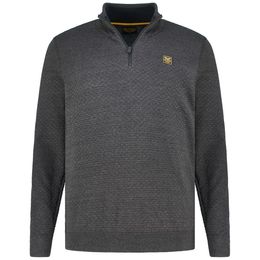 PME-Legend Herren Gro&szlig;e Gr&ouml;&szlig;en | PME LEGEND Troyer aus Baumwolle Farbe schwarz Gr&ouml;&szlig;e: 5XL