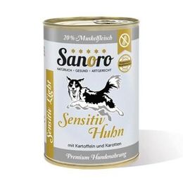 Sanoro Men&uuml; Sensitiv Light Huhn mit Kartoffeln und Karotten 12x400g