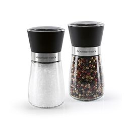 gourmetmaxx Salz- & Pfefferm&uuml;hle Kompakt 2er-Set