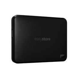 WD (Western Digital) easystore 1 TB Externe HDD-Festplatte, Schwarz (WDBAJN0010BBK)