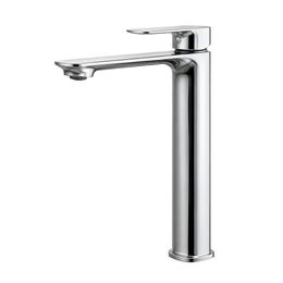 Emke Waschtischarmatur, Chrom, Metall, L-Form, 21.5x26.9x4.9 cm, Badezimmer, Waschbecken & Armaturen, Badarmaturen