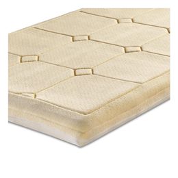 Bestschlaf Visko-Mineralschaum Klima-Wendeau?age &raquo;Plus Spezial&laquo; mit 3D-Abstandsgewebe, 8cm dick 80x200 cm, Champagner