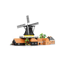 Reobrix 55019 Holl&auml;ndische Windm&uuml;hle Klemmbausteine 4801 Teile