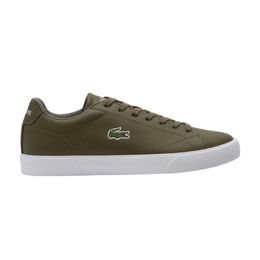 Lacoste - "Lerond Set" Gesticktes Logo Sneaker f&uuml;r Herren (Khakigr&uuml;n)