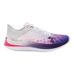 Under Armour - "Velociti Elite" Sneaker f&uuml;r Damen, Niedrig geschnitten (Wei&szlig;/Blau)