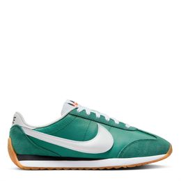 Nike - "Waffle Debut" Sneaker f&uuml;r Damen, Wildleder, Keilabsatz (Immergr&uuml;n)
