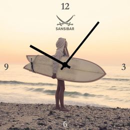 Wanduhr Sansibar