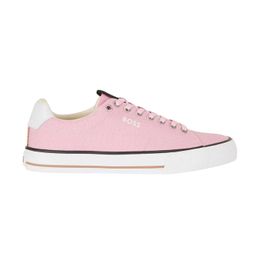 BOSS - "Aiden" Sneaker f&uuml;r Herren, Canvas (Rot)