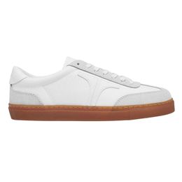 Ted Baker - "Robert" Sneaker f&uuml;r Herren, Leder, Flach (Wei&szlig;)