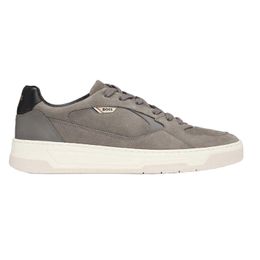 BOSS - "Baltimore" Sneaker f&uuml;r Herren, Canvas (Mittelgrau)