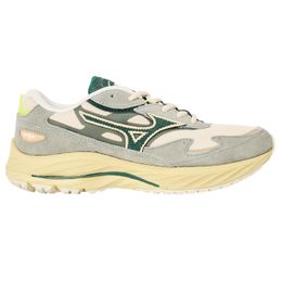 Mizuno - "Wave Rider Beta Sportstyle" Sneaker f&uuml;r Herren, Wildleder (Wei&szlig;/Gr&uuml;n)