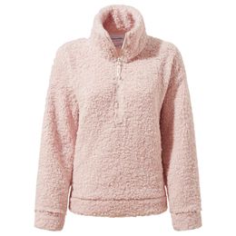 Craghoppers - "Ciara" Sweatshirt f&uuml;r Damen, Weiter Stehkragen, Langfaseriges Vlies (Kattun)
