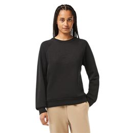 Lacoste - Sweatshirt f&uuml;r Damen, leger (Schwarz)