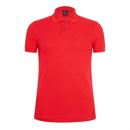 BOSS - "Firenze" Poloshirt f&uuml;r Herren, Baumwolle (Leuchtend Rot)