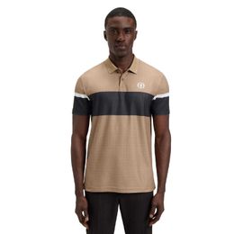 BOSS - "The Open 25 Paddy" Poloshirt f&uuml;r Herren, Emblem (Beige)