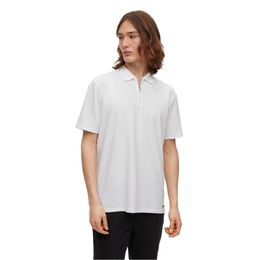 HUGO BOSS - Poloshirt f&uuml;r Herren, Stoff (Wei&szlig;)