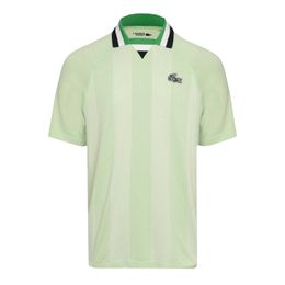 Lacoste - Poloshirt f&uuml;r Herren, Mit Kragen, Raglan&auml;rmel (Gr&uuml;n)