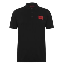 Hugo - "Deruso" Poloshirt f&uuml;r Herren (Schwarz)