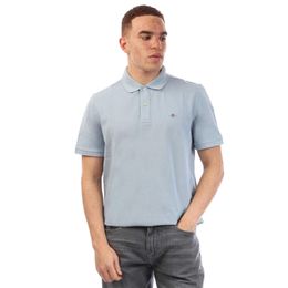 Gant - Poloshirt f&uuml;r Herren, Baumwolle (Blau)